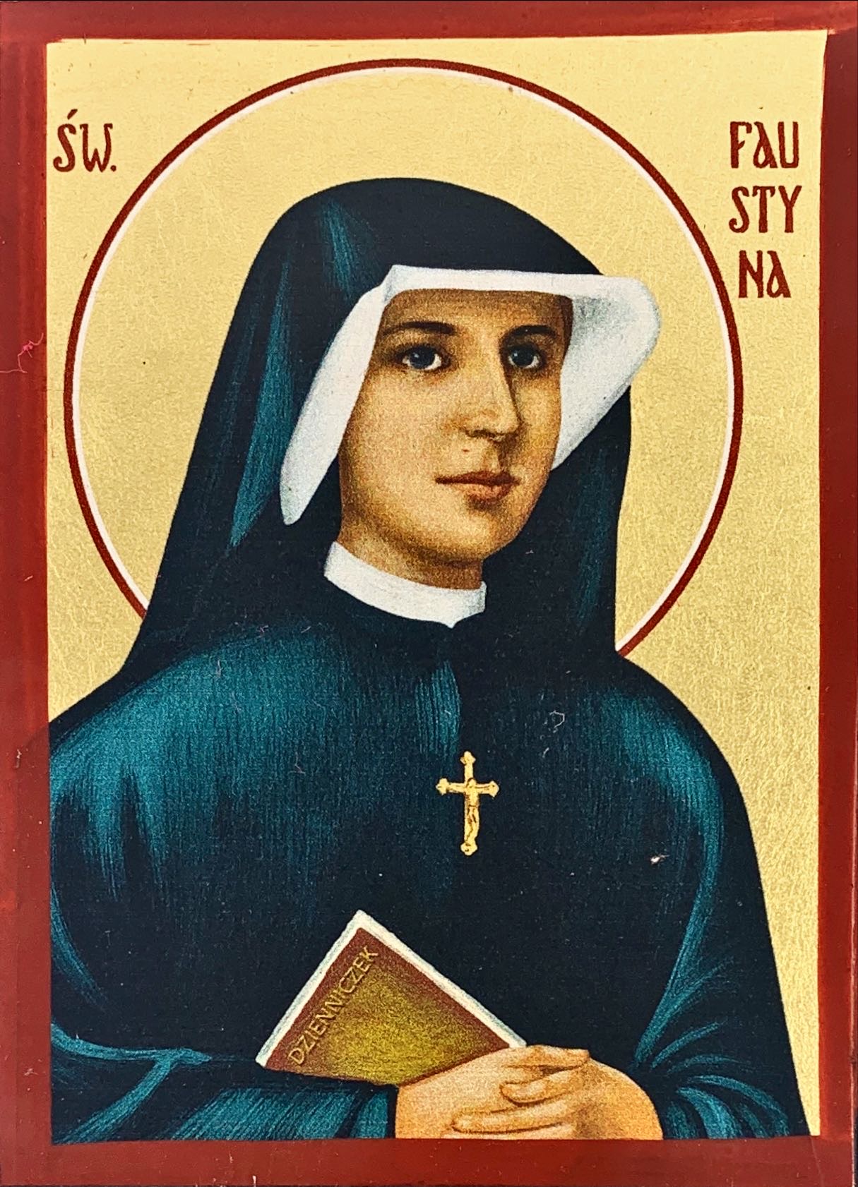 Ikona Święta Faustyna Kowalska | wydawnictwowam.pl