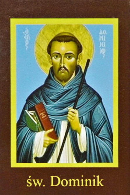 Ikona Twojego Patrona - św. Dominik | wydawnictwowam.pl