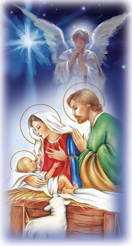 Obrazki kolędowe bez nadruku - Święta Rodzina | wydawnictwowam.pl