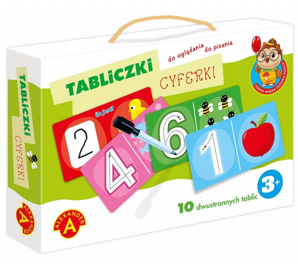 Tabliczki cyferki | wydawnictwowam.pl